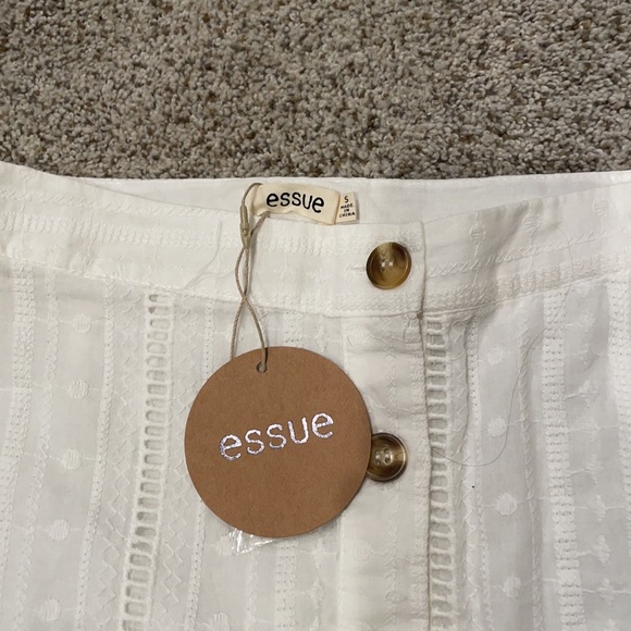 essue | Skirts | Bnwt Essue Fully Lined Button Down Skirt | Poshmark